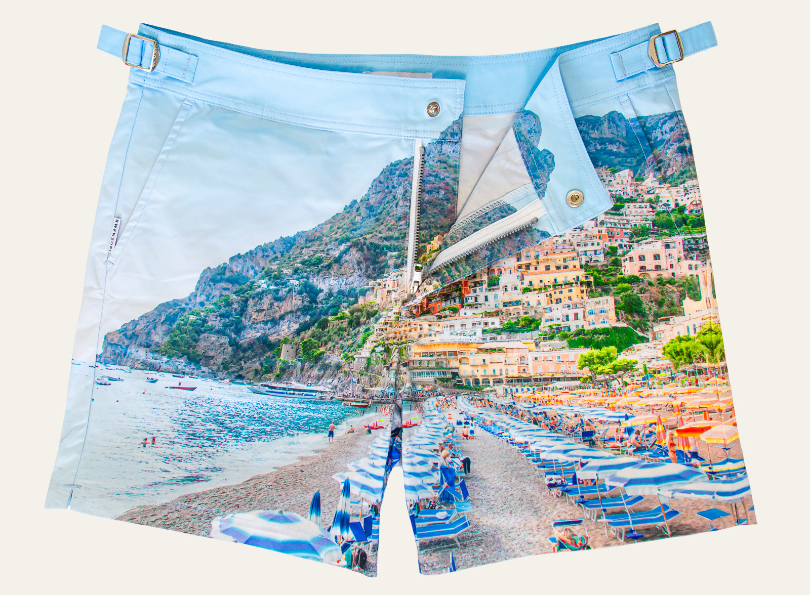 Men’s Positano Swim Shorts – Best-Selling Italian Riviera Style by Rwenzori